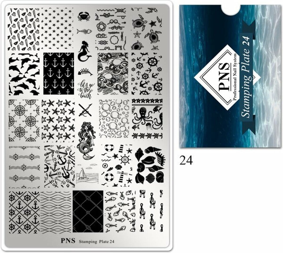 PNS Stamping Plate 24 - Alles over gelnagels