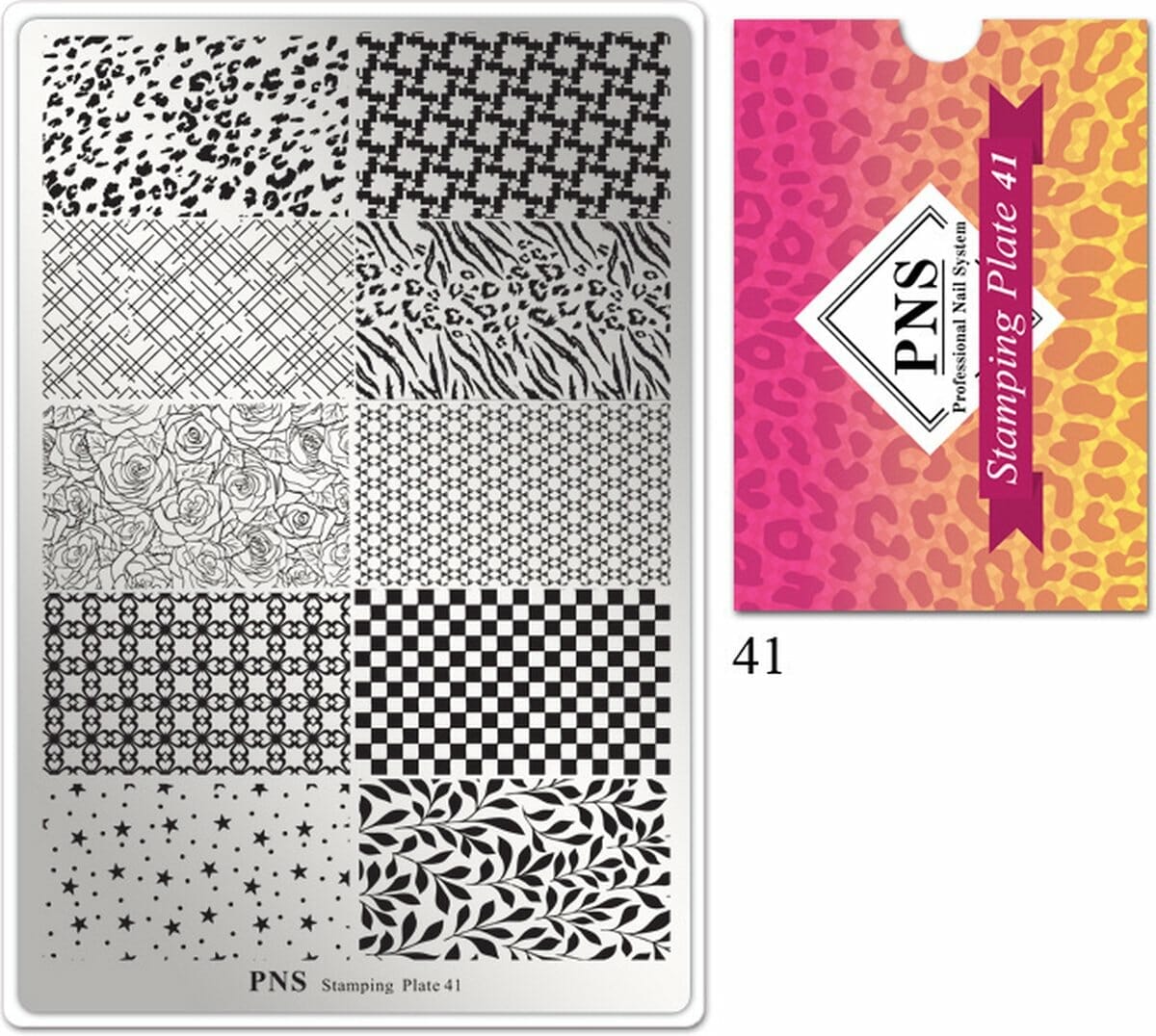 PNS Stamping Plate 41 - Alles over gelnagels